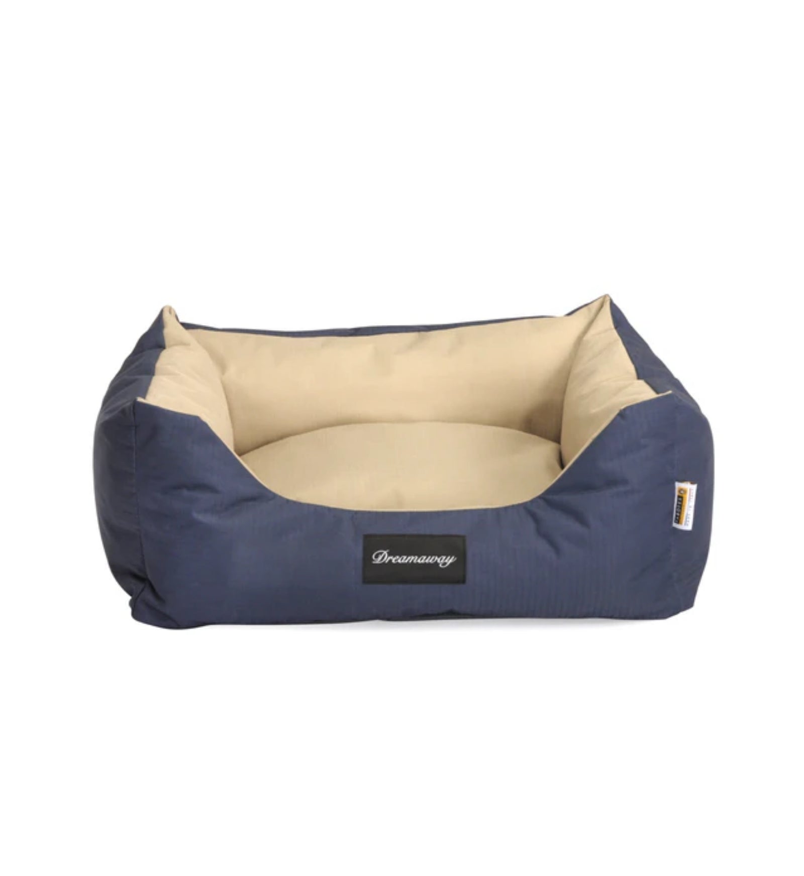 FABOTEX CANE CUCCIA PETIT SOFA' BOSTON 80 x 67 x 22 BLU BEIGE – zooexpert