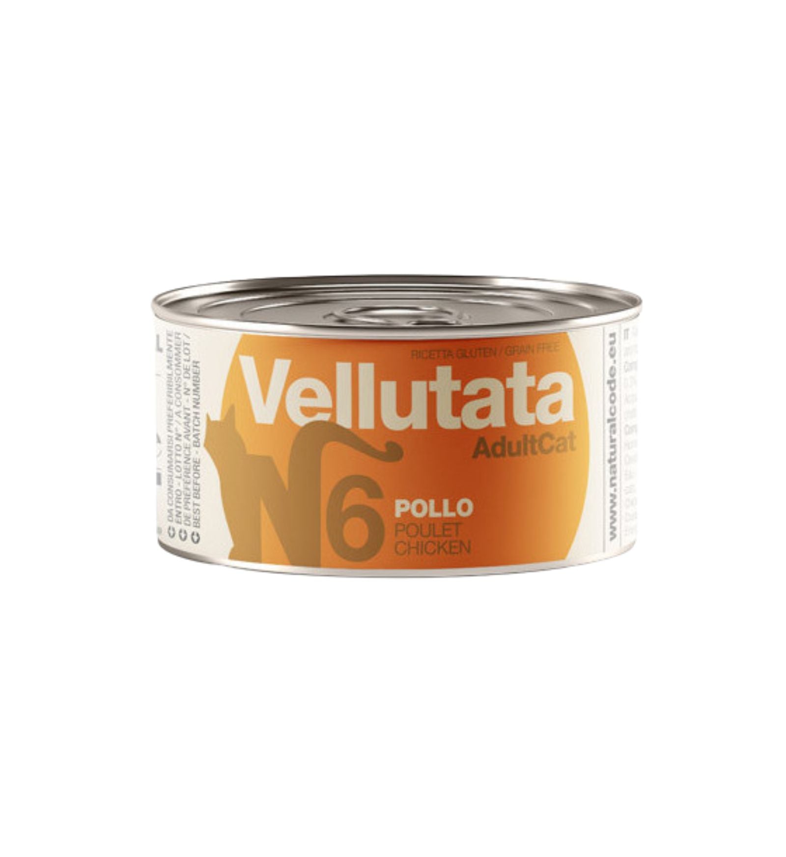 NATURAL CODE GATTO N6 VELLUTATA ADULT POLLO DA 85 GR – zooexpert